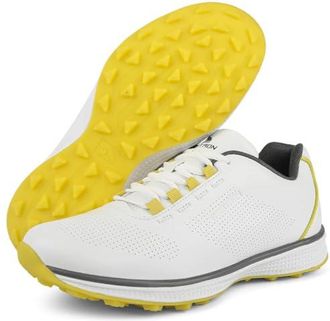 Generic Chaussures De Golf pour Hommes sans Crampons, Imperméables, Résistantes Au Glissement, Sneakers Décontractées pour Le Golf, Lentraînement Et La Marche