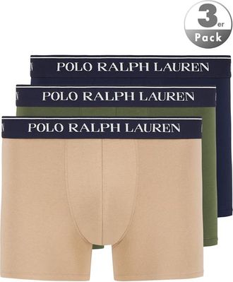 Polo Ralph Lauren Herren Trunks beige Baumwolle & Mix unifarben