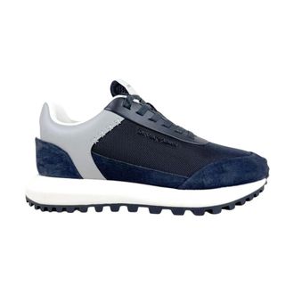 Emporio Armani Homme, Chaussures, Bleu, Taille: ONE Size Mex Baskets