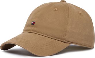 Tommy Hilfiger Cap Tommy Hilfiger Th Flag 85 Soft 6 Panel Cap AM0AM12531 Hellbraun