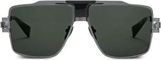 Balmain Femme, Accessoires, Gris, Taille: 60 MM Idol Lunettes de soleil
