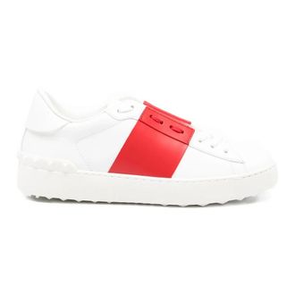 Valentino Garavani Femme, Chaussures, Blanc, Taille: 37 EU Open Baskets