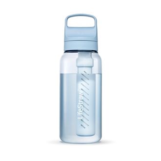 Lifestraw Go Serie - BPA-freie Trinkflasche mit Wasserfilter 1l für Reisen und den täglichen Gebrauch - entfernt Bakterien, Parasiten, Mikroplastik und verbesse