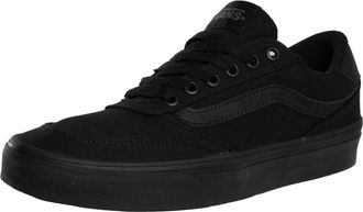 Vans Brooklyn Ls, Sneaker Herren, Schwarzes Segeltuch 2, 39 EU