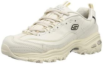 Skechers Femme DLites - Fresh Start Baskets, Off White, 38 EU