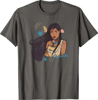 Disney Pocahontas Sketchy Portrait T-Shirt