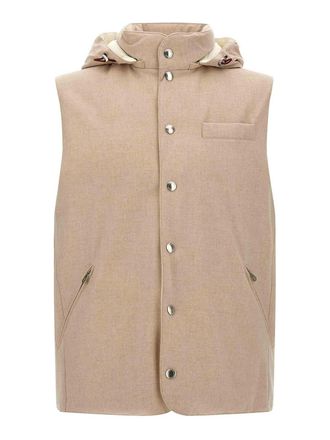 Brunello Cucinelli Weste - Beige
