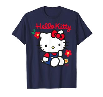 Hello Kitty Fr&uuml;hlingsblumen Sweet Cute Friends Classic XOXO T-Shirt