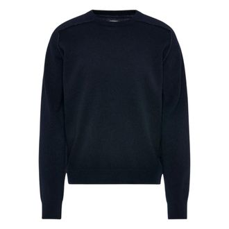 Maison Margiela Lammwollpullover - - Knitwear - Herren - Blau - M