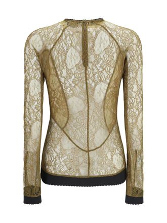 The Attico Womens Olive Top 124 Polyamide; Viscose