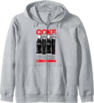 Coca Cola Ware Coke Music Album Tracklist Retro Cover Kapuzenjacke
