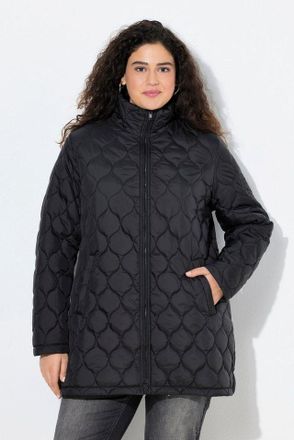 Ulla Popken Steppjacke HYPRAR Steppjacke wasserabweisend Stehkragen