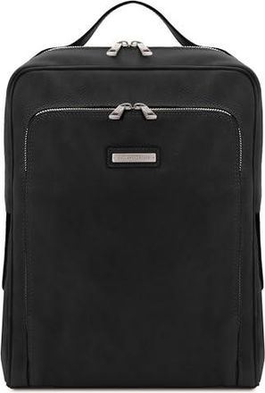 Tuscany Leather Tuscany Leather Bangkok Sac &agrave; Dos en Cuir Porte Ordinateur TL141793 (Noir)