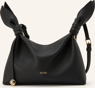 Loewe Umh&auml;ngetasche Scarf Mini schwarz