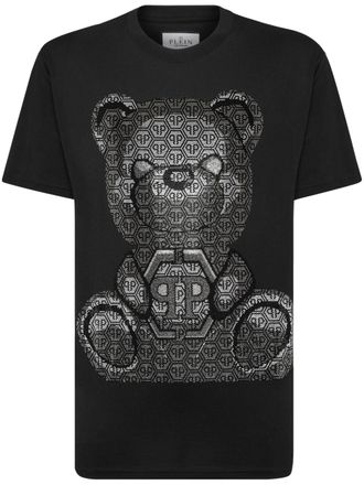 Philipp Plein t-shirt à ornements - Noir