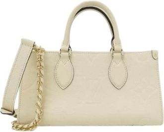 Louis Vuitton Pre-owned OnTheGo EW Monogram Empreinte Bag - Femme - Pre-owned - Beige - Taille: ONE Size