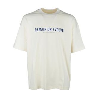 Emporio Armani Homme, Tops, Beige, Taille: XL T-Shirt D&eacute;contract&eacute; en Coton
