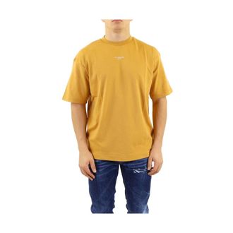Dr&ocirc;le de Monsieur Klassisches Herren T-Shirt - - Tops - Herren - Orange - S