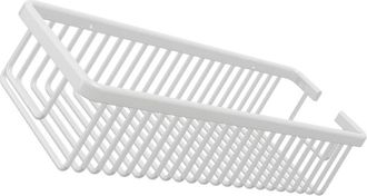 Angoily Badezimmer-wandregal Aluminiumregal Weiß Platzsparende Aufbewahrung