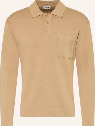 Drykorn Drykorn Strick-Poloshirt Eliaso braun