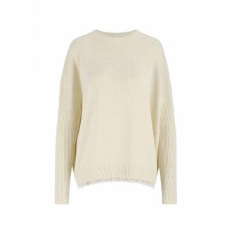 Ermanno Scervino Round-Neck Strickwaren - - Knitwear - Damen - Beige - S