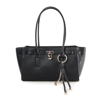 Michael Kors Femme, Sacs, Noir, Taille: ONE Size Hamilton Moderne Small Leather Satchel