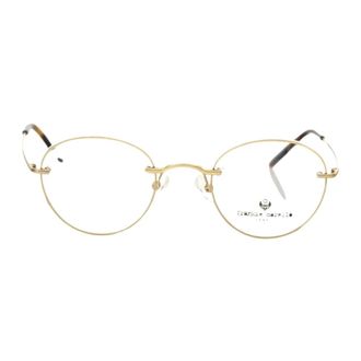 Frankie Morello Lunettes de vue rondes - Homme - Accessoires - Jaune - Taille: ONE Size