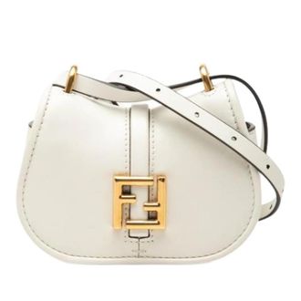 Fendi Pre-owned Nano Cmon Crossbody Bag - - Pre-owned - Damen - Wei&szlig; - ONE SIZE