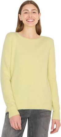 Cecil Softer Pullover in Unifarbe iced Yellow XXL