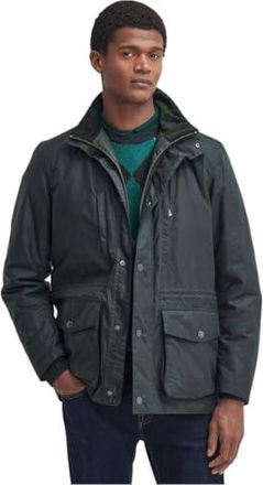 Barbour MWX2346-SG51 International Falstone Wax Jacket SAGE Green, SAGE GREEN, M