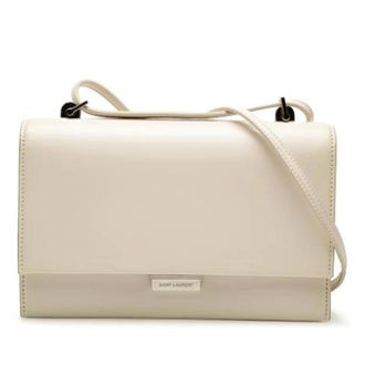 Saint Laurent Pre-owned Vintage Umh&auml;ngetasche - - Pre-owned - Damen - Wei&szlig; - ONE SIZE