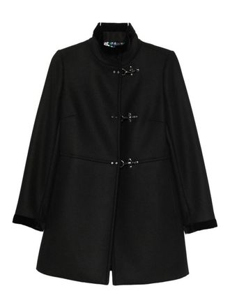 Fay Manteau Au Genou - Noir