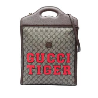 Gucci Sac bandouli&egrave;re en toile Pre-owned - Femme - Pre-owned - Beige - Taille: ONE Size