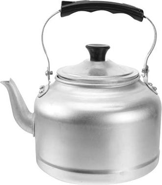 Cabilock en Aluminium Th&eacute; Bouilloire Cuisini&egrave;re Th&eacute;i&egrave;re avec Poign&eacute;e Ergonomique Th&eacute; Pot D Bouilloire avec Capacit&eacute; pour Le Th&eacute; Caf&eacute; Home Office en Plein Air (