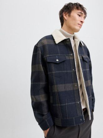 Jack & Jones Wolljacke JPRBLUTEXAS WOOL BLEND TRUCKER JACKET SN