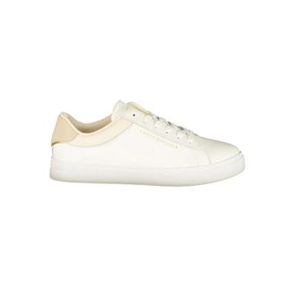 Tommy Hilfiger Leather Sneaker - - Shoes - Damen - Wei&szlig; - 39 EU