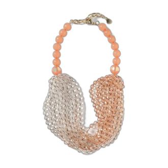 Emporio Armani Collana Multifilo in Resina - - Accessories - unisex - Orange - ONE SIZE