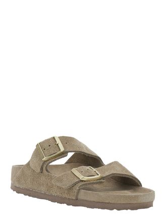 Birkenstock Womens Sandals Arizona Exq Beige Leather