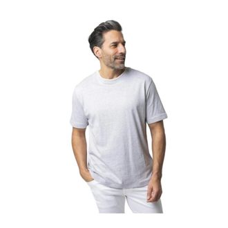 Eleventy Panel T-Shirt - - Tops - Herren - Grau - XL