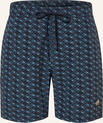 Moose Knuckles Badeshorts Hide And Swim blau