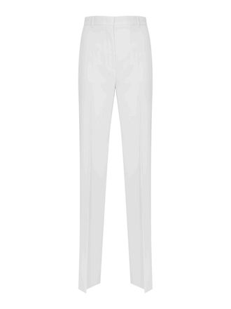Max Mara Casual Hose - Wei&szlig;