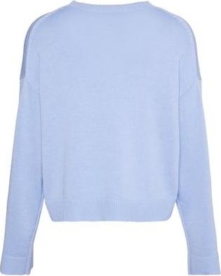 Calvin Klein Pull droit manches longues en coton