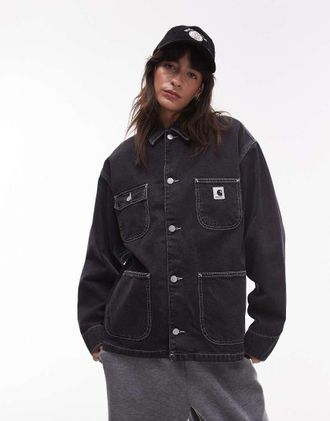 Carhartt Work in Progress OG Michigan - Veste en jean - Noir