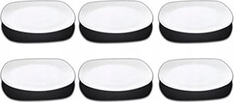 Wilmax England Wilmax WL-991002/A Porzellan Speiseteller, Weiss, 24.5cm Länge, 24.5cm Höhe