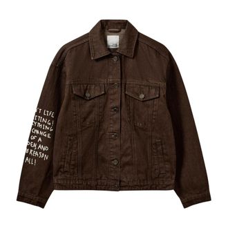 Sofie Schnoor Denim Jacket - - Jackets - Damen - Braun - M