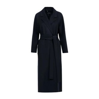 Max Mara Poldo Wickelmantel - - Coats - Damen - Blau - 2XS