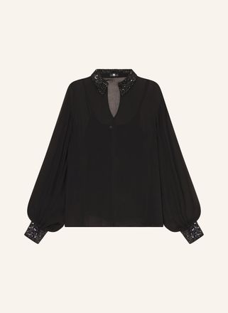 Riani Riani Blusenshirt Mit Pailletten schwarz