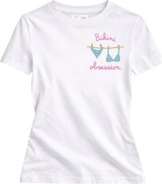 MC2 Saint Barth Femme, Tops, Blanc, Taille: 40 FR T-shirt Emilie