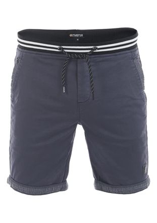Riverso Herren Shorts RIVMichel Kurze Bermuda Hose Regular Fit Sommer Sport Strand Shorts Tunnelzug Taschen Baumwolle Navy 4XL, Größe:4XL, Farbe:Navy