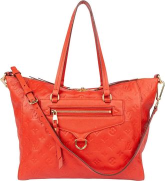 Louis Vuitton Crossbody Bags - Louis Vuitton Red Leather Empreinte Monogram Lumin - Gr. unisize - in Rot - f&uuml;r Damen